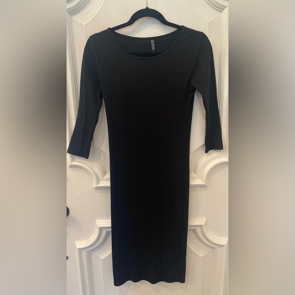 Cotton On | Dresses | Cottonon Black Midi Dress S | Poshmark